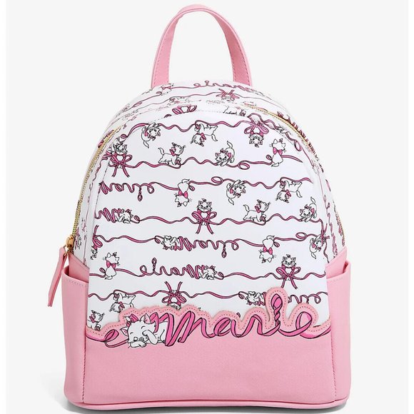 Danielle Nicole | Bags | The Aristocats Marie Pink Ribbon Backpack ...